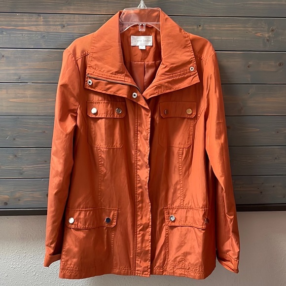 erin london | Jackets & Coats | Erin London Burnt Orange Lightweight ...